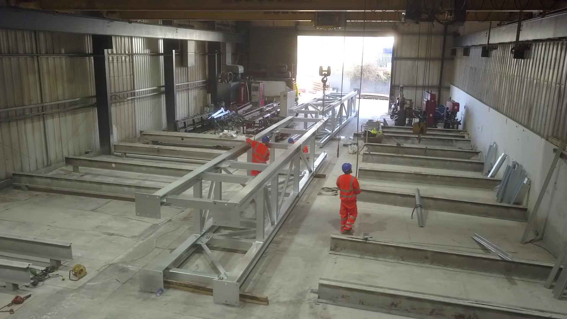 Off Site Steel Fabrication & Assembly | Midland Structures